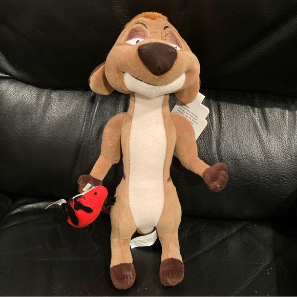 Disney | Toys | Nwt Timon Plush Figure From The Lion King With ...